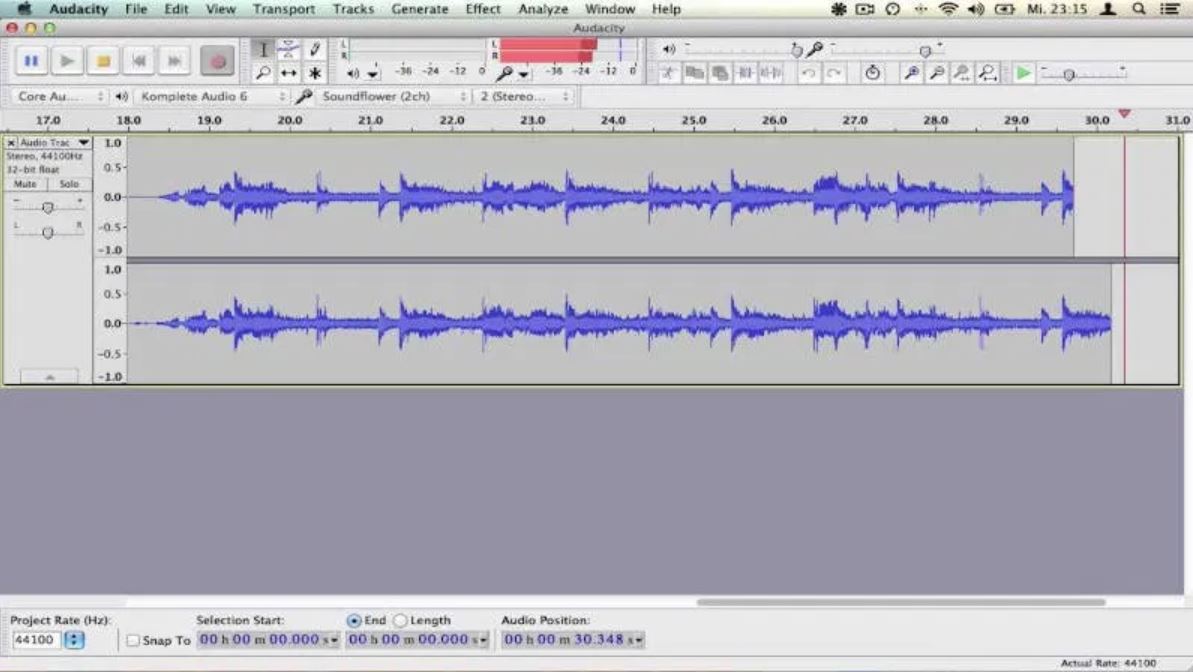 Audacity - Bit Actual